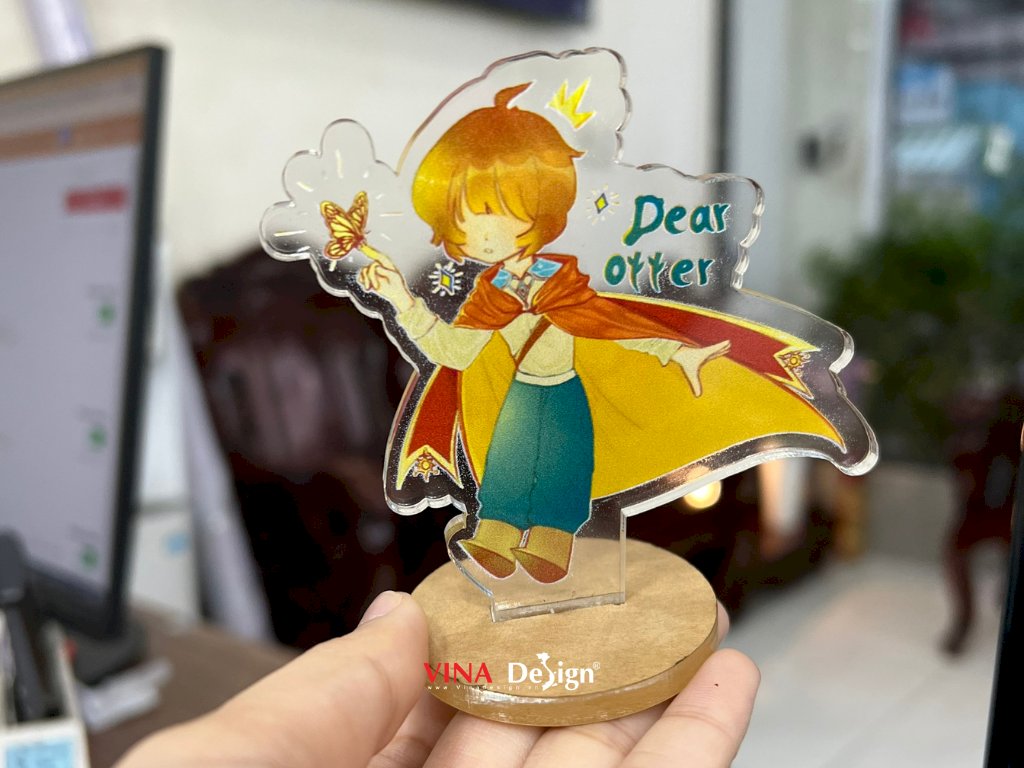 In standee acrylic theo yêu cầu, standee mica chibi manga - VND408
