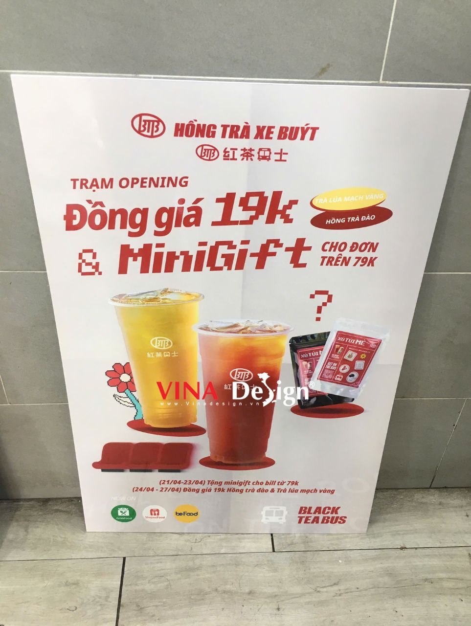 In ấn Poster formex chương trình khuyến mãi đồng giá và mini gift - VND911